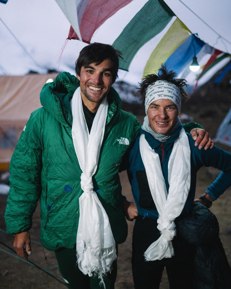 Benjamin Védrines y Nicolas Jean, 1ª al Jannu Este, 7.468m