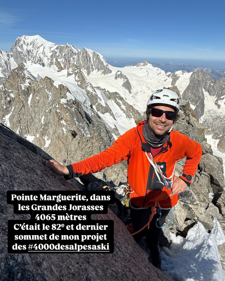 Vivian Bruchez finaliza su proyecto: 1ª persona en descender con esquís ...