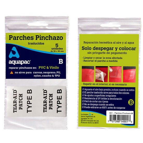Aquapac Parches Para Pvc Y Vinilo | Barrabes