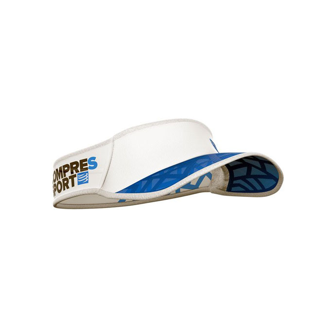 Compressport Spiderweb Ultralight Visor White/blue | Barrabes