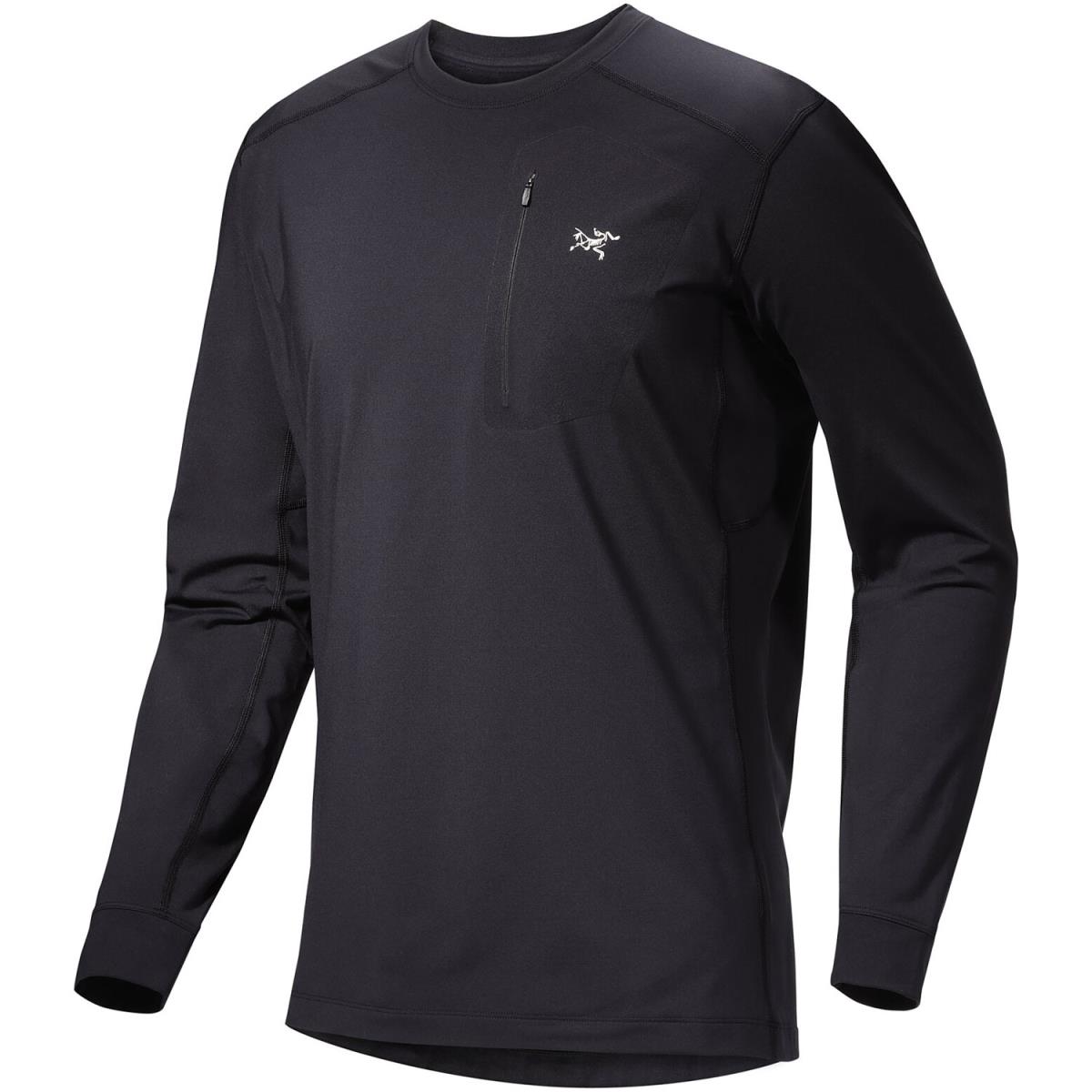 Arc'teryx Rho Lt Crew Neck Black | Barrabes