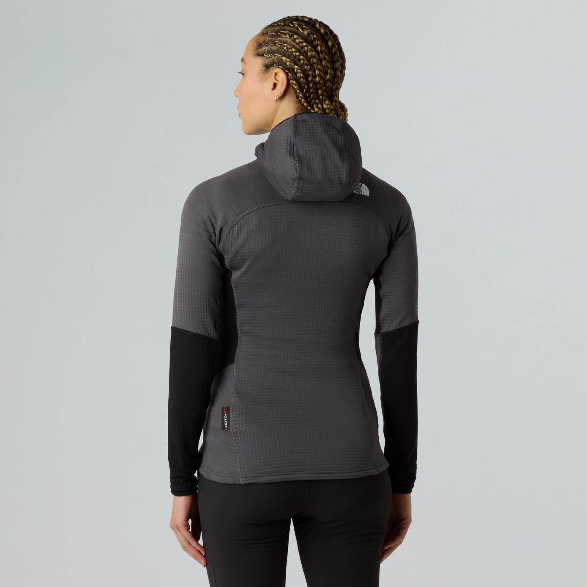 The North Face W Polartec Powergrid Stormgap Ho Anthrac Wuo | Barrabes