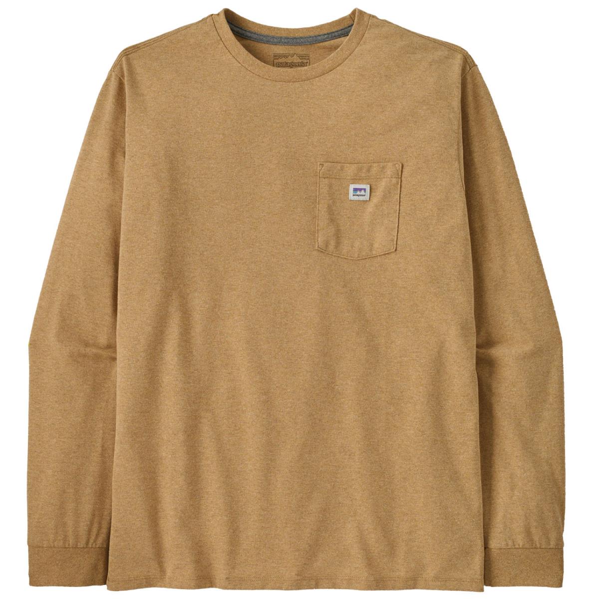 Patagonia Ls Shop Sticker Pocket Responsibili Tee Tngo | Barrabes