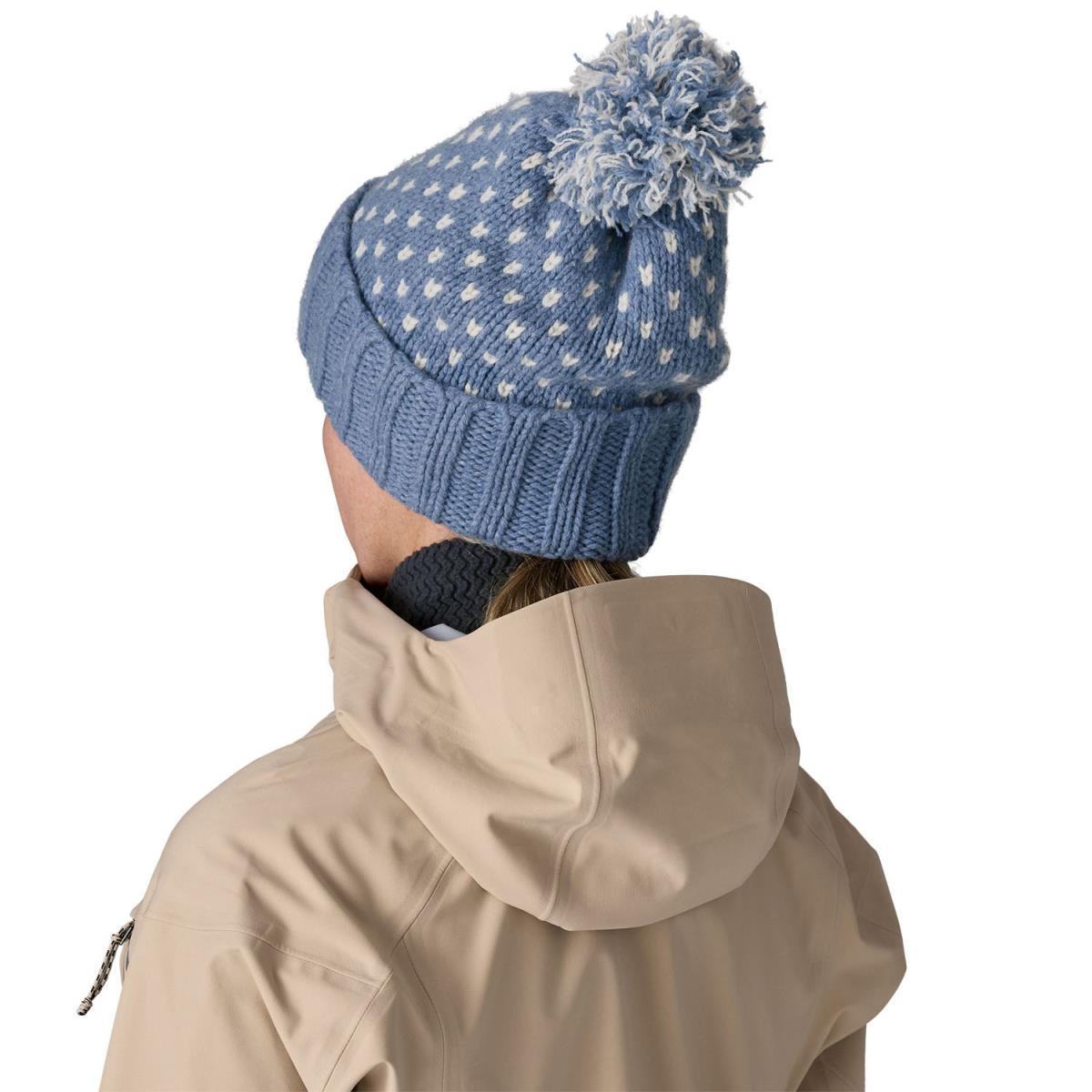 Patagonia Snowbelle Beanie Offset Dot: Barnacle Bl Otba | Barrabes