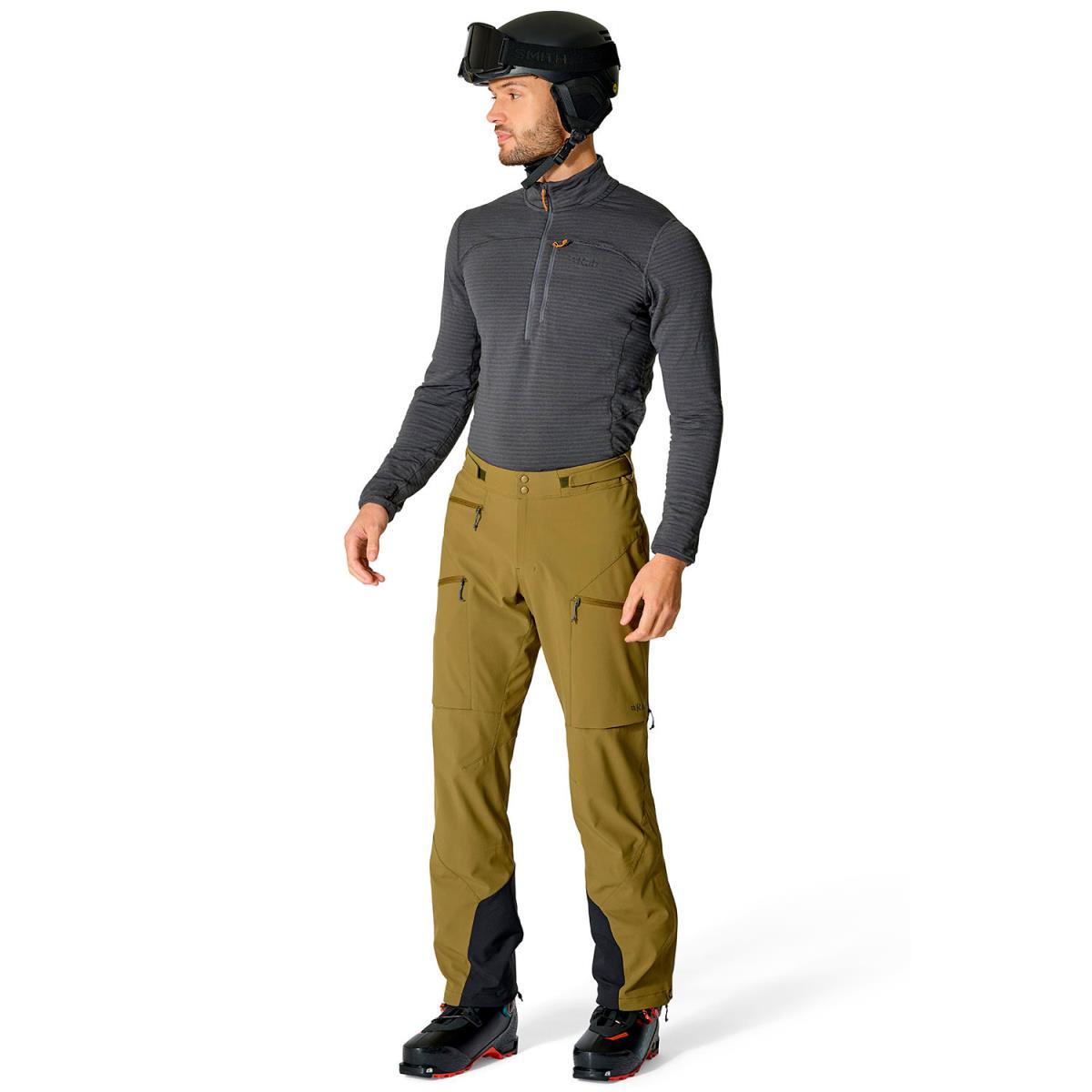 Rab Tour Plus Softshell Pants Oak | Barrabes