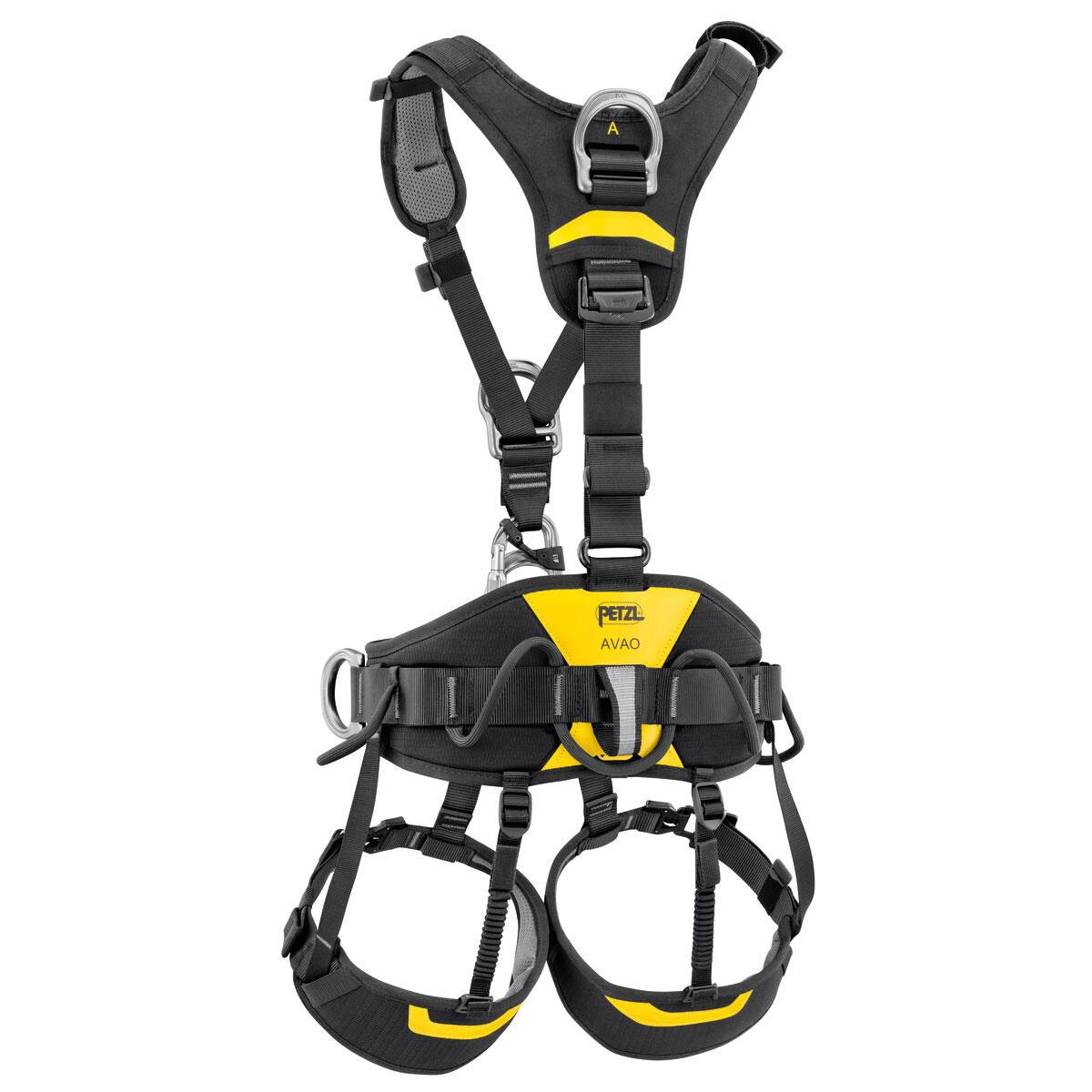 Arnés Petzl Avao Fast Versión Europea Black/yell | Barrabes