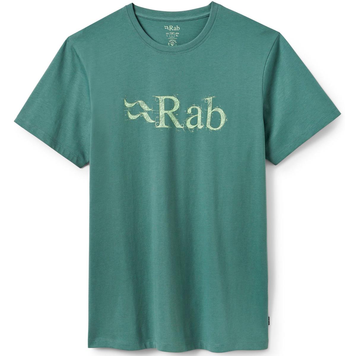 Rab Stance Tech Sketch Tee Sage | Barrabes