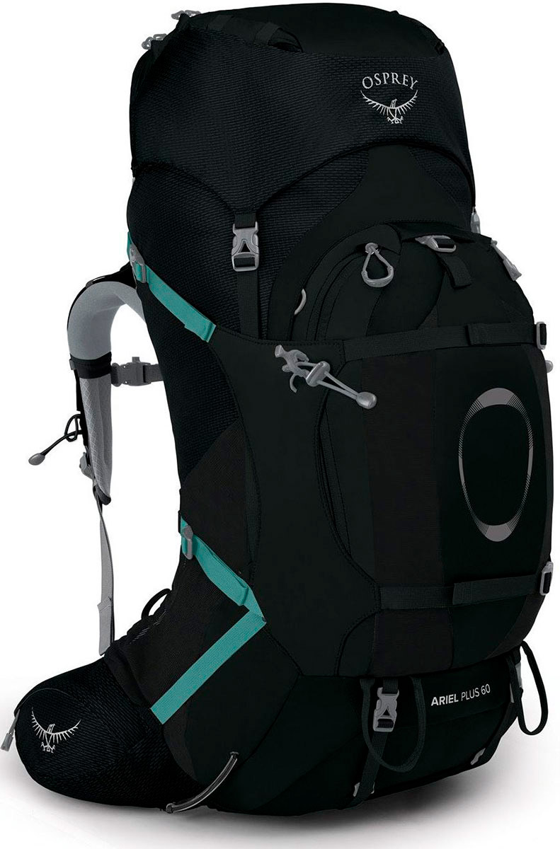 Osprey Ariel Plus 60 Black Wxs/s | Barrabes