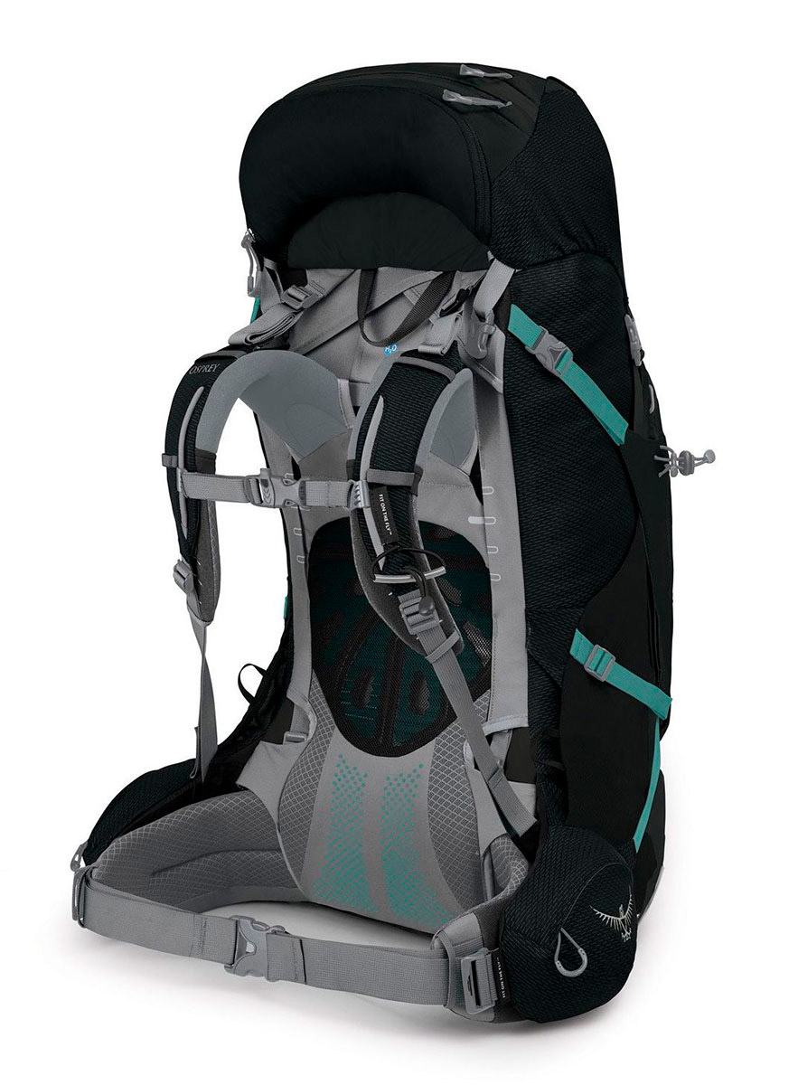 Osprey Ariel Plus 60 Black Wxs/s | Barrabes