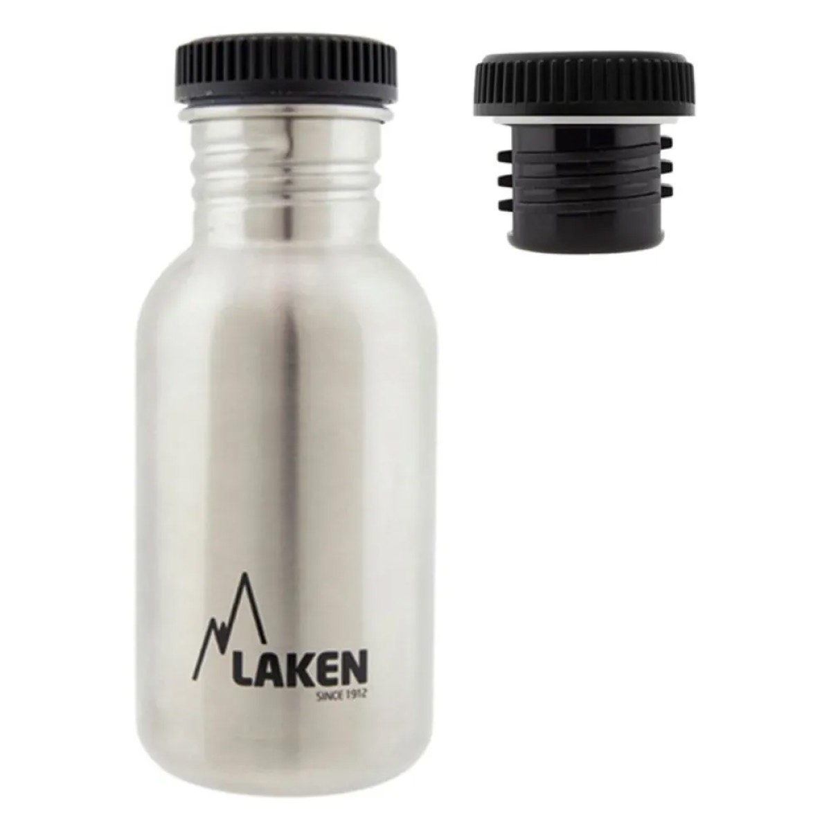 Bidón Laken Basic Steel Inox 0.5l | Barrabes