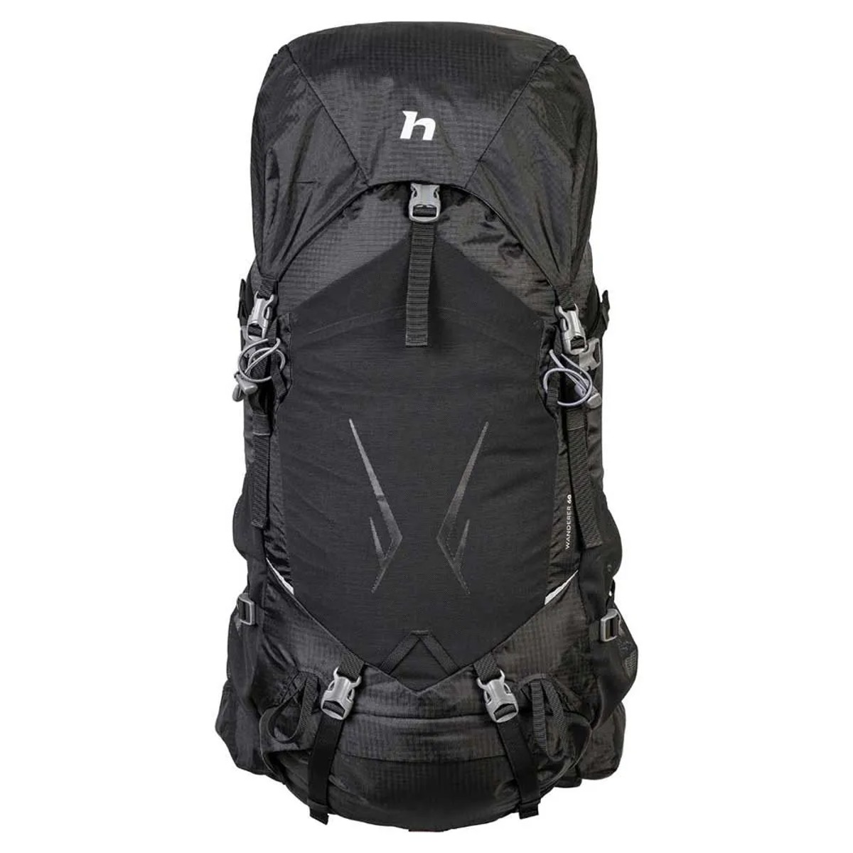 Hannah Back Pack Wanderer 60 Anthracite Anthracite | Barrabes