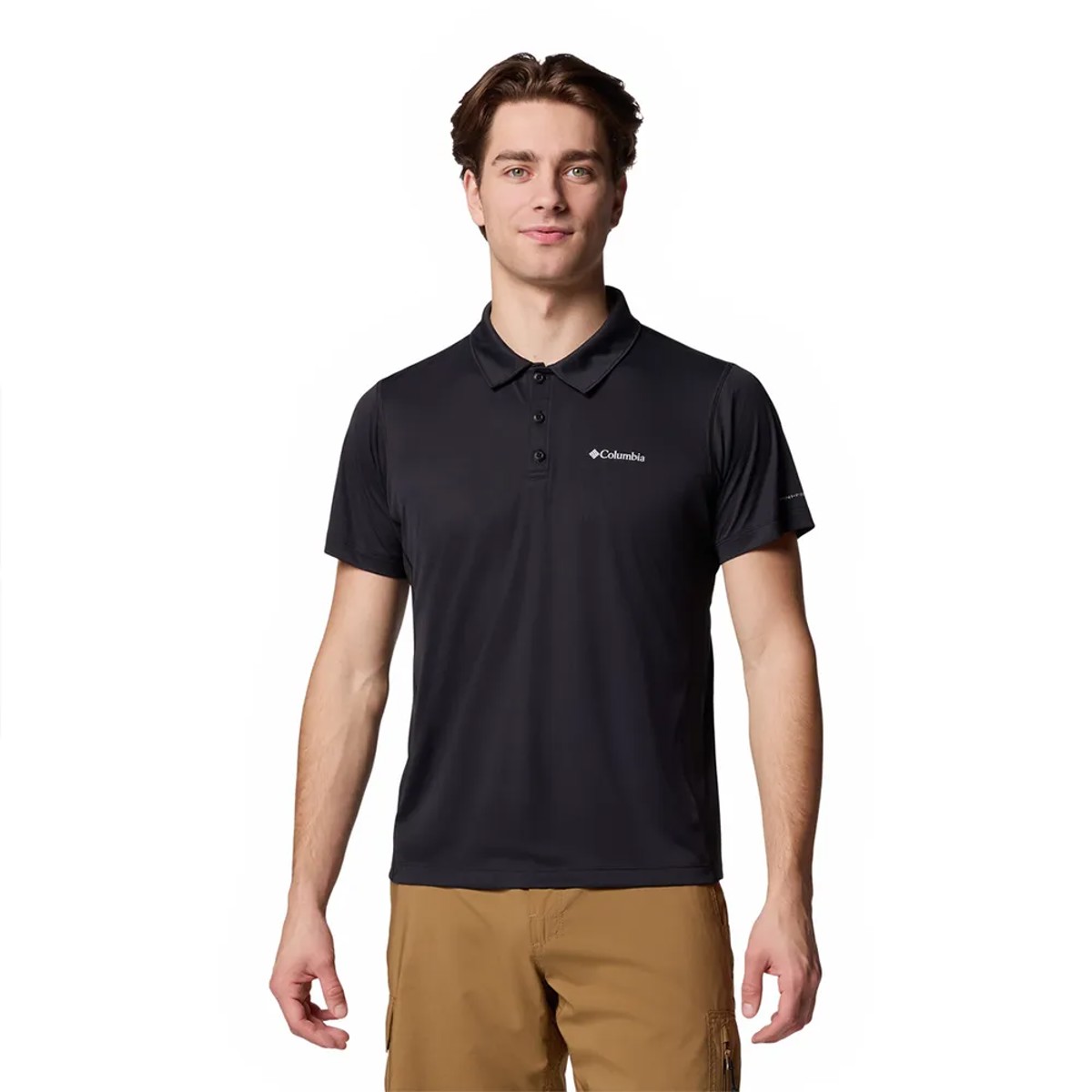 Columbia Polo Shirt Zero Rules Light Polo Black 010 | Barrabes