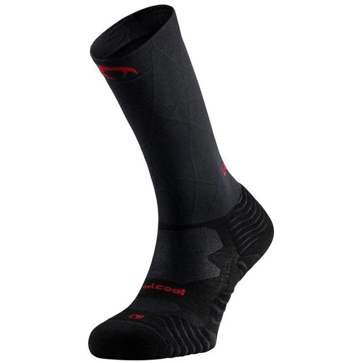 Lurbel Socks Pro Six Compression Negro/rojo Negro/rojo | Barrabes