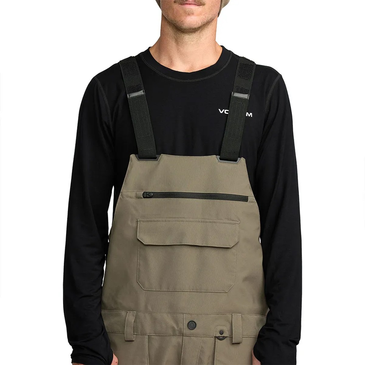 Volcom One-piece Suit Roan Bib Overall Military | Barrabes