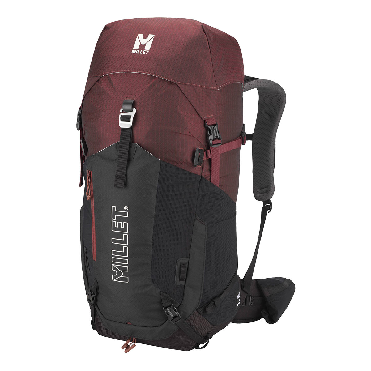 Millet Back Pack Ubic 40 E-black/dark Red E-black/da | Barrabes