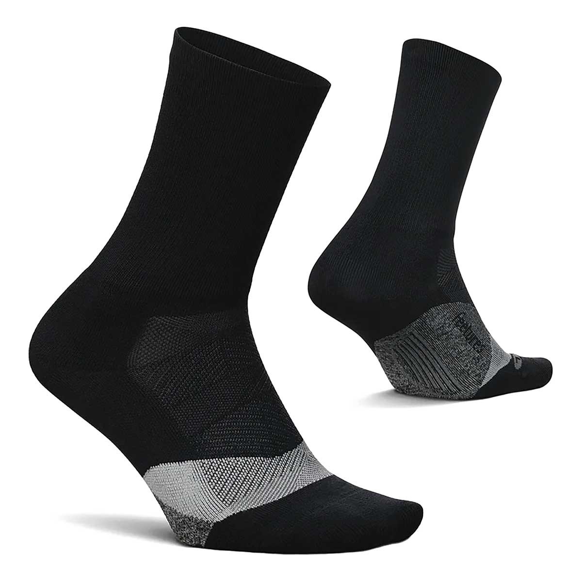 Feetures Socks Elite Light Cushion Mini Crew Black Black | Barrabes
