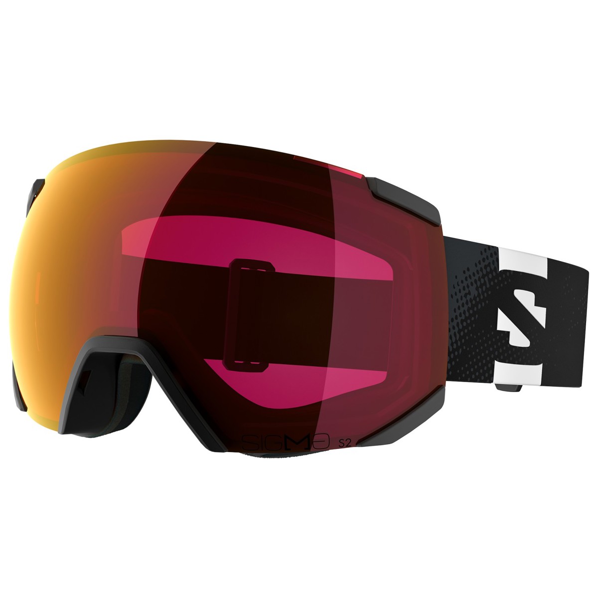 Salomon Mask Radium Sigma Black/pr | Barrabes